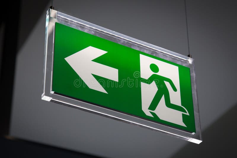 Emergency Exit - Stock Image Stock Photo - Image of exit, escape: 45456336