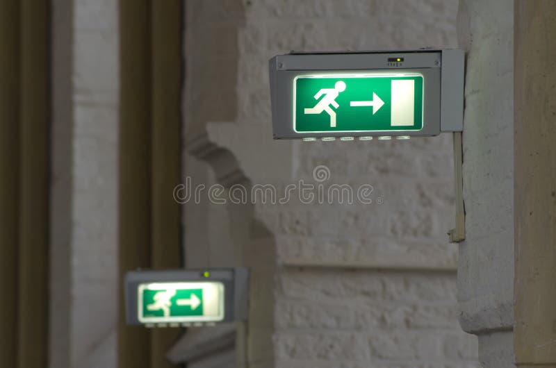 Emergency exit stock photo. Image of public, indoors - 32314868