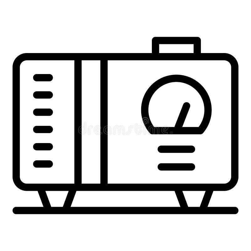 Emergency Generator Icon Outline Vector. Electric Energy Stock ... Emergency Generator Icon Outline Vector. Electric Energy Stock ...