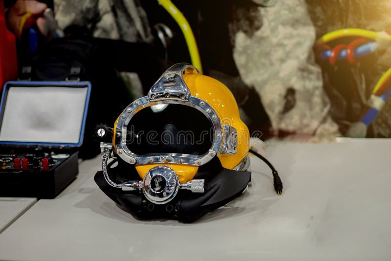 Emergency Helmet. Life Support System Stock Photo - Image of occupation ...