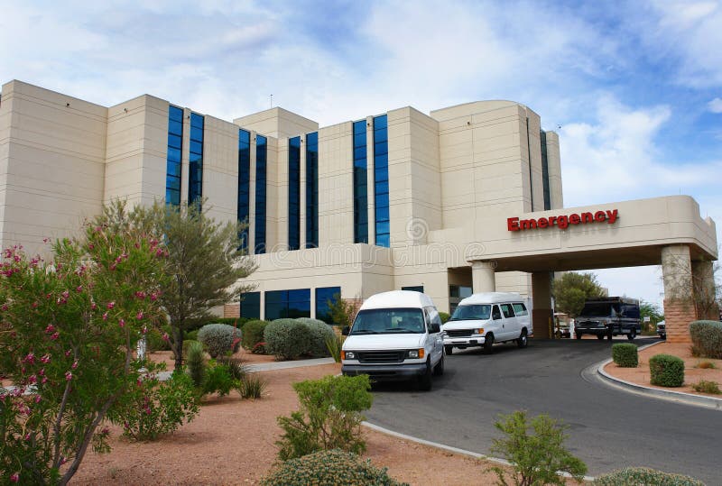 Emergency Hospital Building Stock Image - Image of sign, hospital: 17898695