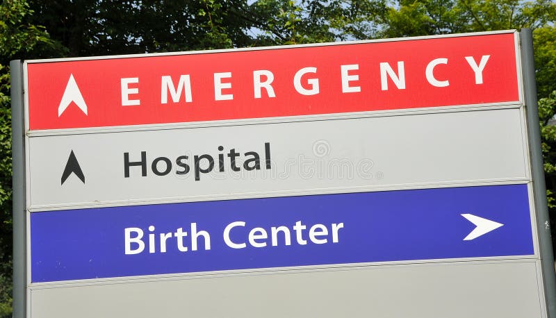 Emergency Hospital Signage stock photo. Image of occupation - 5709206