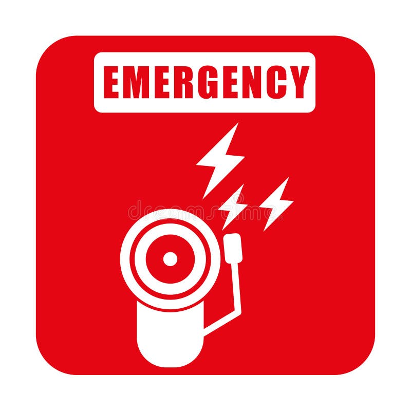 Emergency Icon, Vector Illustration Stock Vector - Illustration of ...