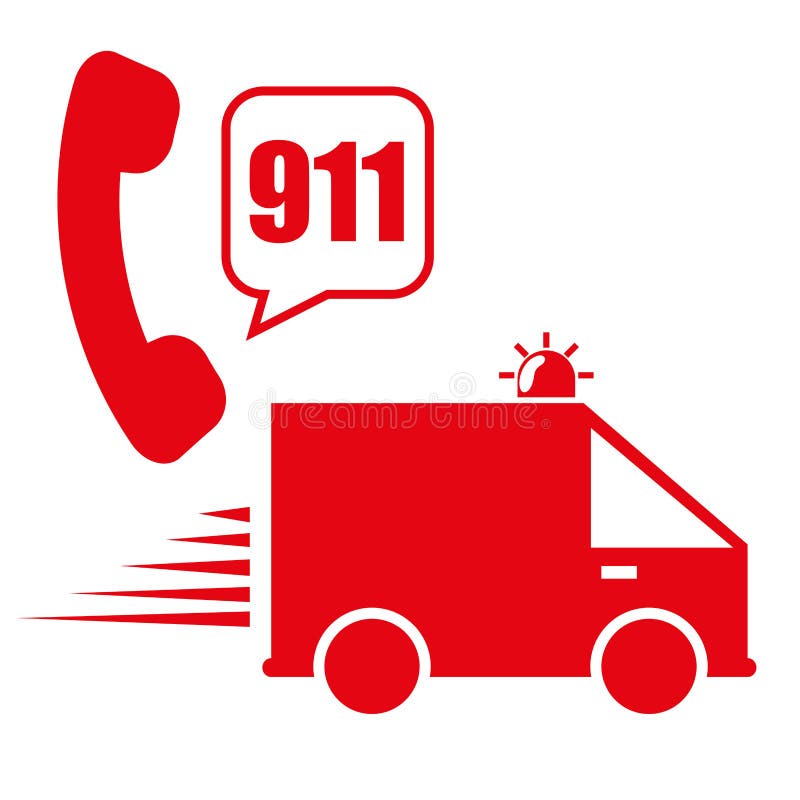 Emergency Icon, Vector Illustration Stock Vector - Illustration of blue ...