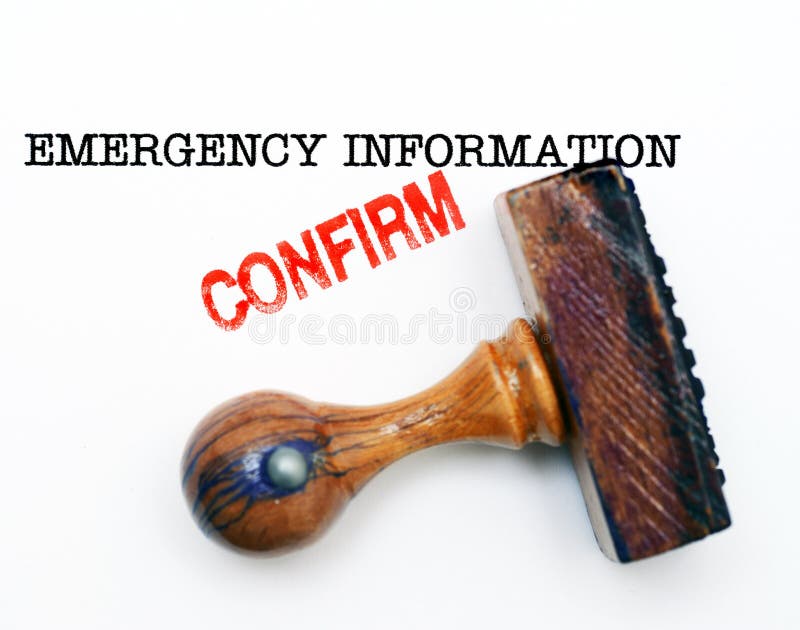Emergency form stock image. Image of contact, information - 14912445