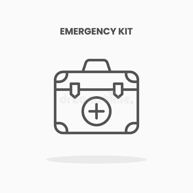 Emergency Kit Icon Set with Different Styles Stock Vector ...