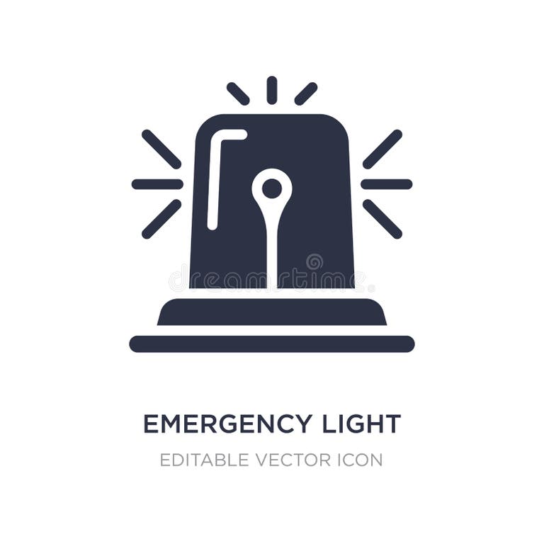 Emergency Light Icon Stock Illustrations – 26,638 Emergency Light Icon ...