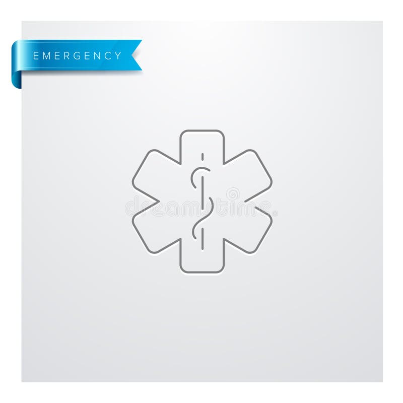 Caduceus stock vector. Illustration of order, dispensary - 9228000