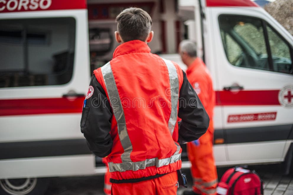 Emergency Operator in Action Editorial Stock Image - Image of medical ...