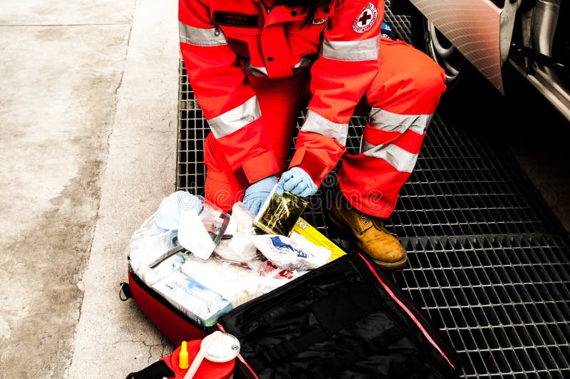 Emergency Operator in Action Editorial Photography - Image of blsd ...