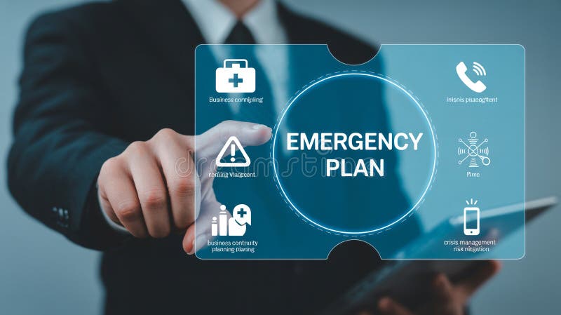 Emergency Plan Business Continuity Planning Risk Management Crisis ...