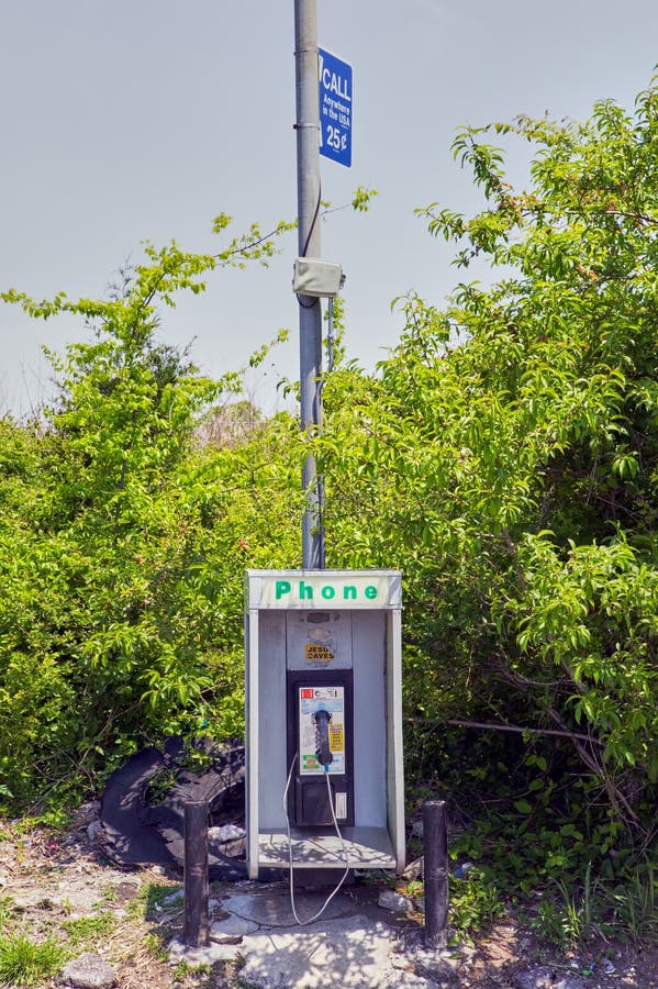 Emergency Public Telephone Booth Box Stock Photo - Image of contact ...