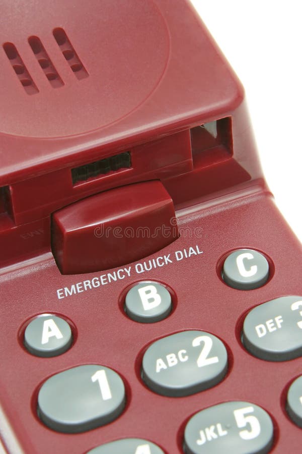 Emergency Quick Dial Buttons Stock Photo - Image of quick, button: 4348202