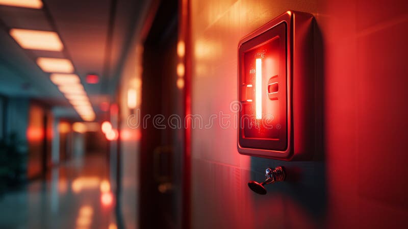 Emergency Red Light Exit Alarm a Vital Warning System for Safe ...