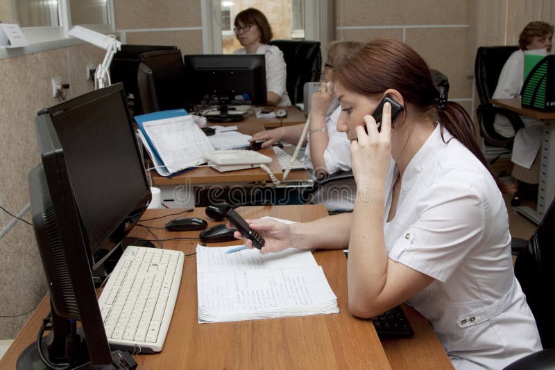 Emergency Rescue Service Manager at Work Editorial Stock Image - Image ...
