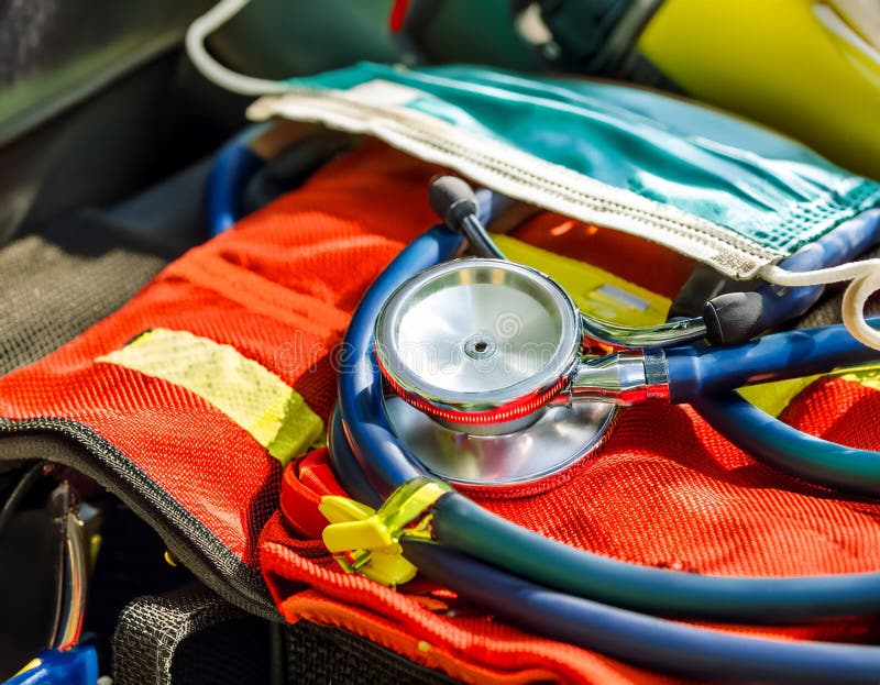 Emergency Response Materials Used during a Crisis, Representing Urgent ... Emergency Response Materials Used during a Crisis, Representing Urgent ...