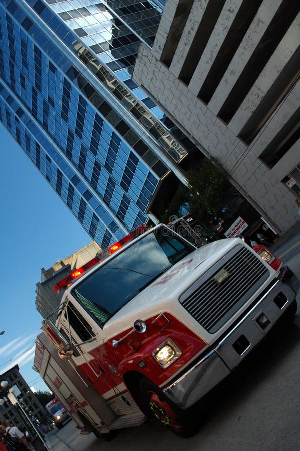 Emergency Response Vehicle stock image. Image of door - 2412783