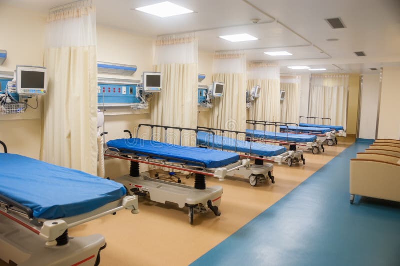 Doctor Office In Hospital, Emergency Room Or Health Care Center. Stock ...