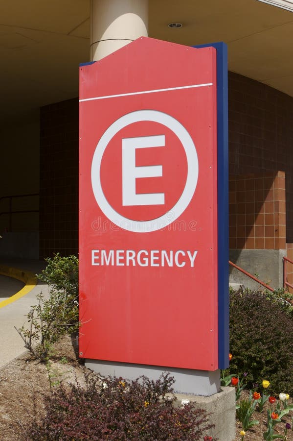 Hospital Emergency Room stock photo. Image of building - 33513208