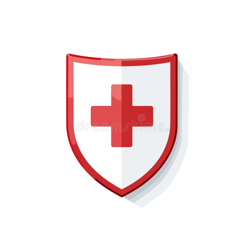 Emergency Service Filled Gradient Logo Stock Illustration ...