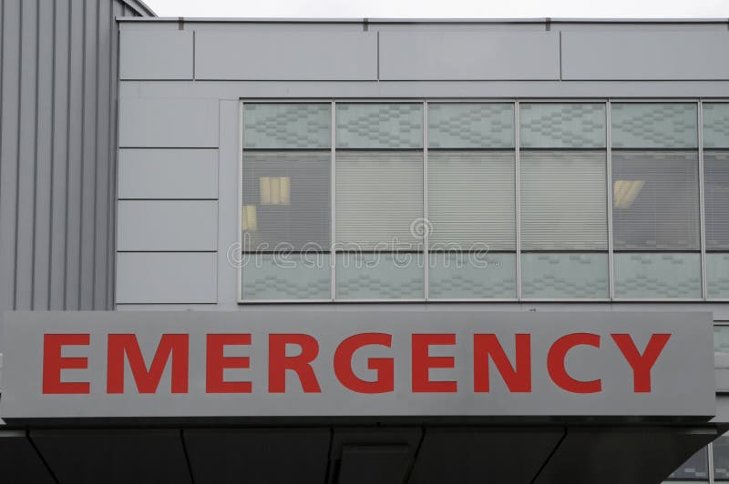 Emergency Sign stock photo. Image of medical, emergency - 4953430