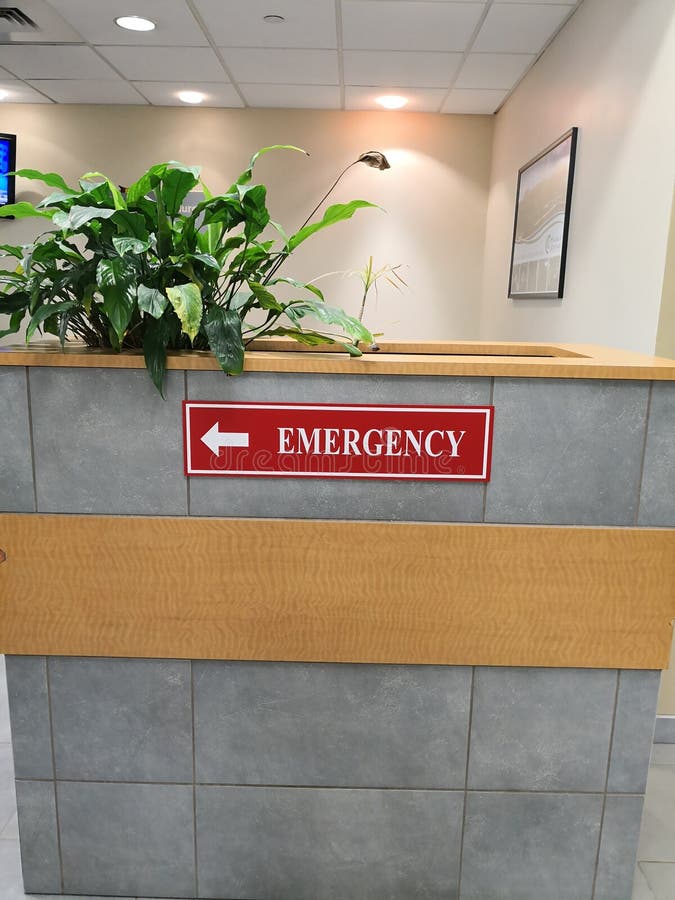 Emergency sign stock photo. Image of sign, rehabilitation - 125534176