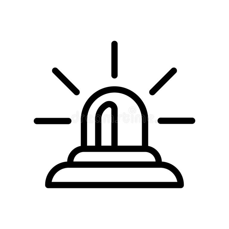 Emergency Siren Icon Stock Illustrations – 19,533 Emergency Siren Icon ...