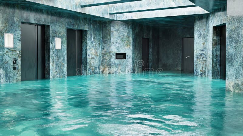 Emergency Situation Due To Flooded Hallway and Water Damage Inside the ...
