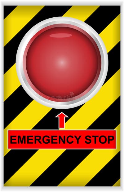 Emergency Stop Button Stock Illustrations – 4,129 Emergency Stop Button ...