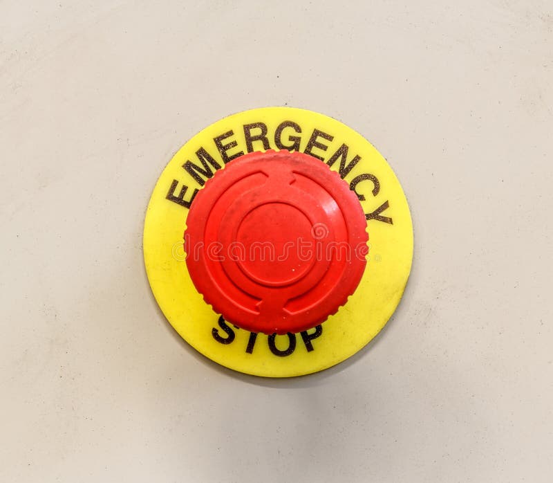 Emergency stop button stock image. Image of cancel, help - 56515715