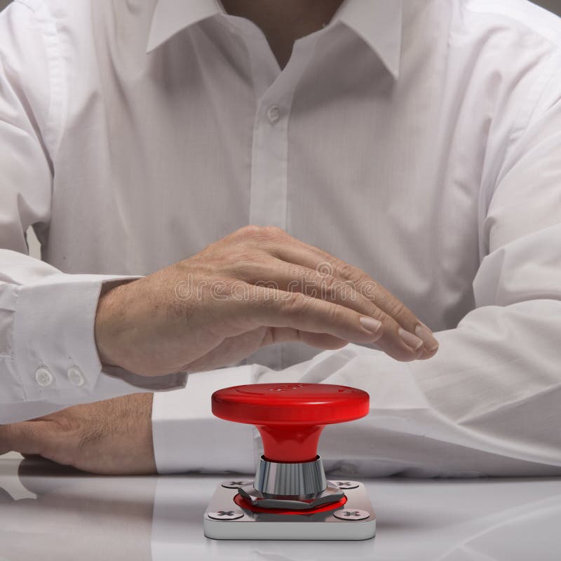 Emergency Stop Button stock photo. Image of ignition - 52513960