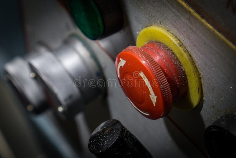Emergency Stop stock image. Image of power, metal, control - 66514321