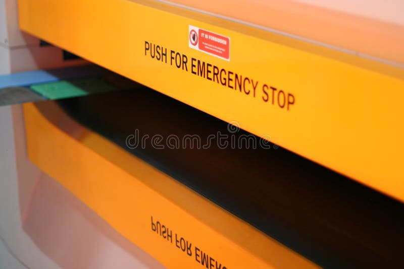 Emergency stop sign stock image. Image of stop, risk - 14249329