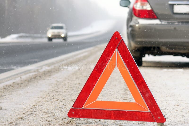 The emergency stop sign. stock photo. Image of caution - 121970294