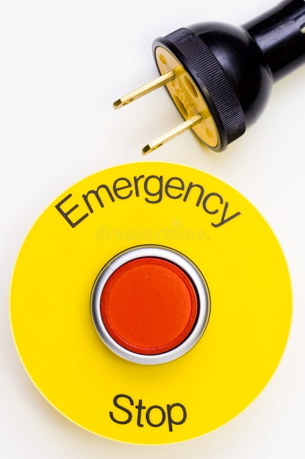 Emergency stop button stock photo. Image of quickly, help - 477652