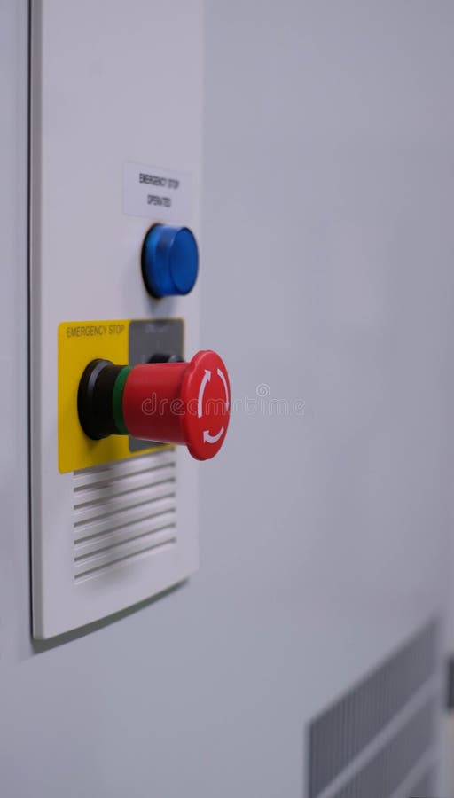 Emergency switch. stock photo. Image of white, switch - 3532578