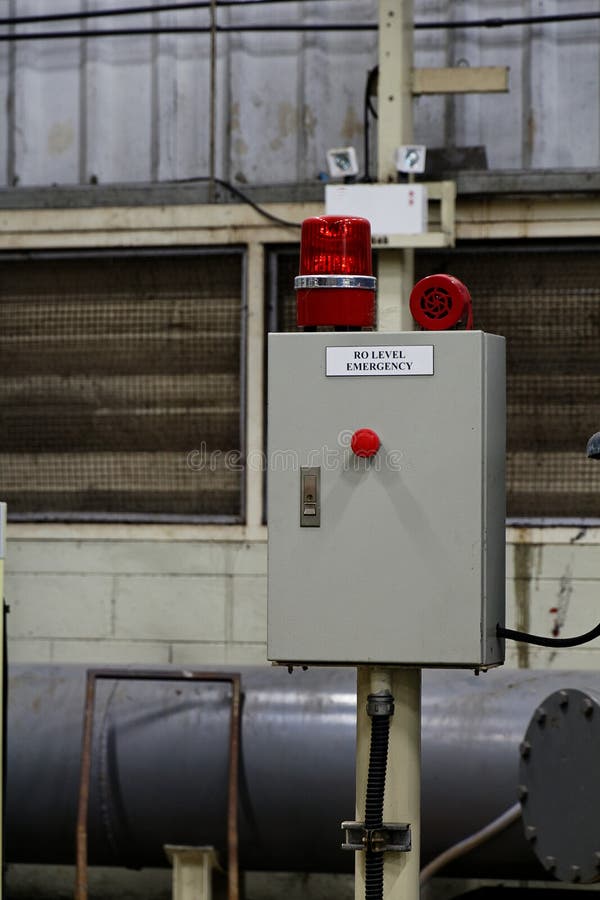 Emergency switch stock photo. Image of noise, emergency - 61591118