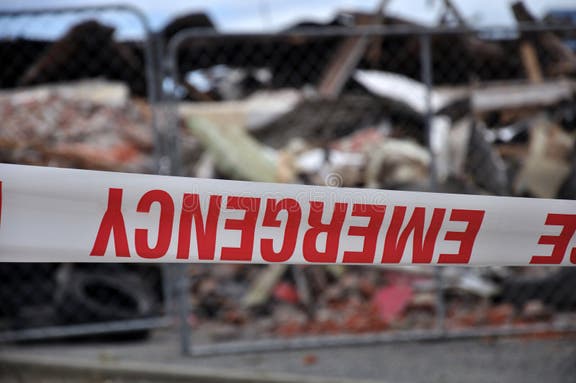 Emergency tape stock image. Image of photographs, sign - 18699213