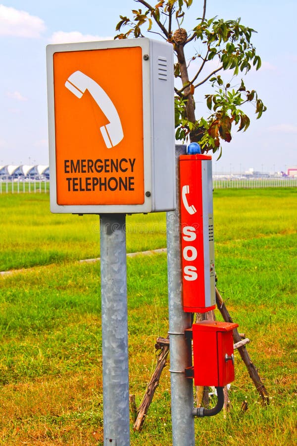 Emergency telephone stock photo. Image of orange, people - 30433318