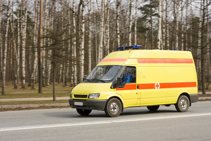 Emergency van editorial stock photo. Image of accident - 5209343