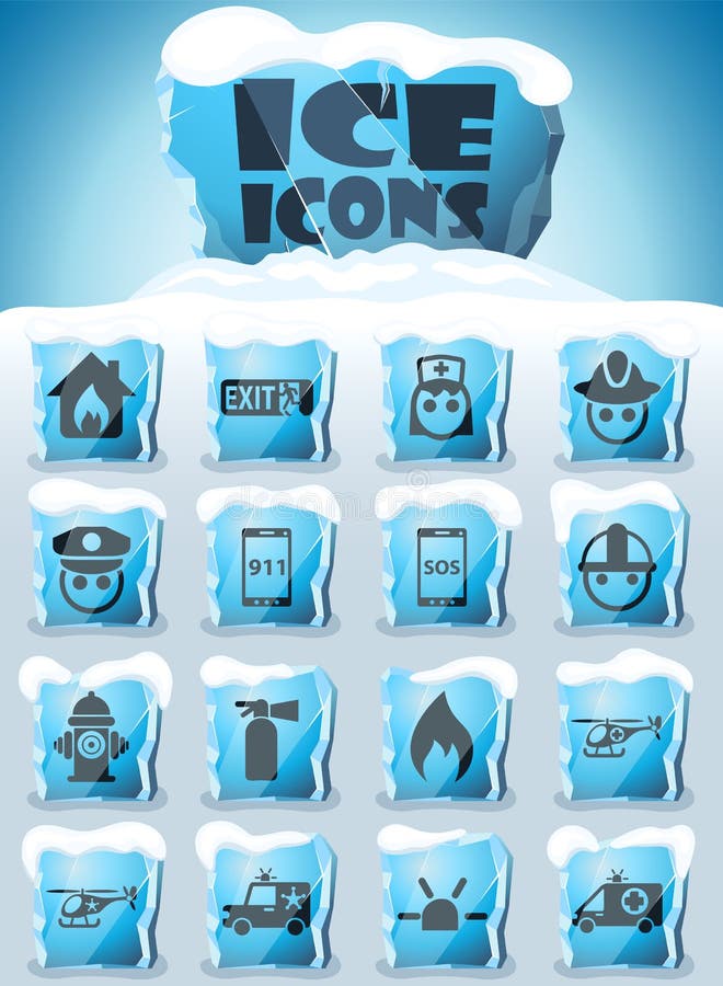 Emergency icon set stock vector. Illustration of emergency - 148754603