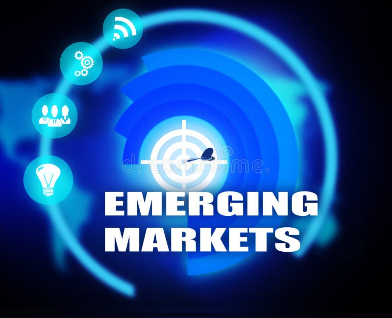 Emerging Markets Concept Plan Graphic Stock Illustration - Illustration ...