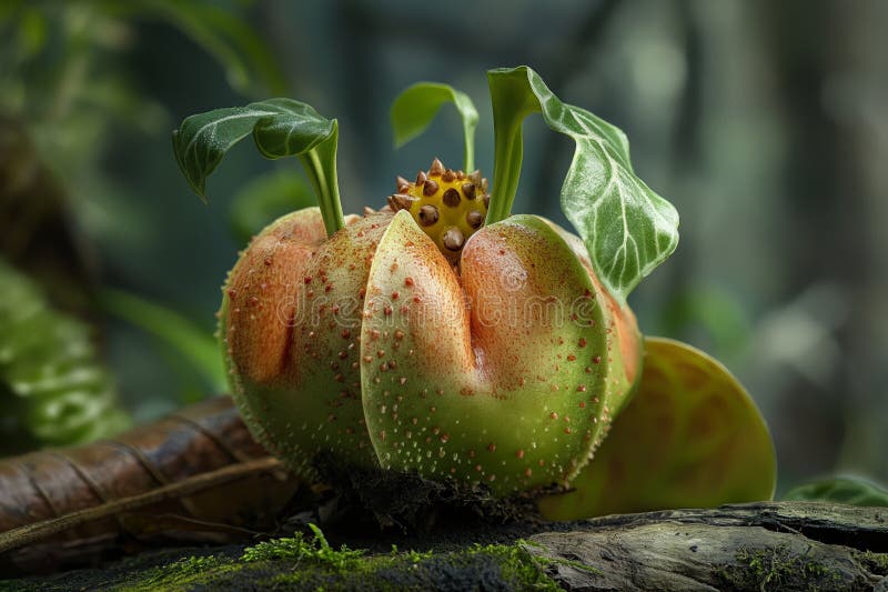 Emerging Plant Life from Seed Stock Photo - Image of organic, growth ...