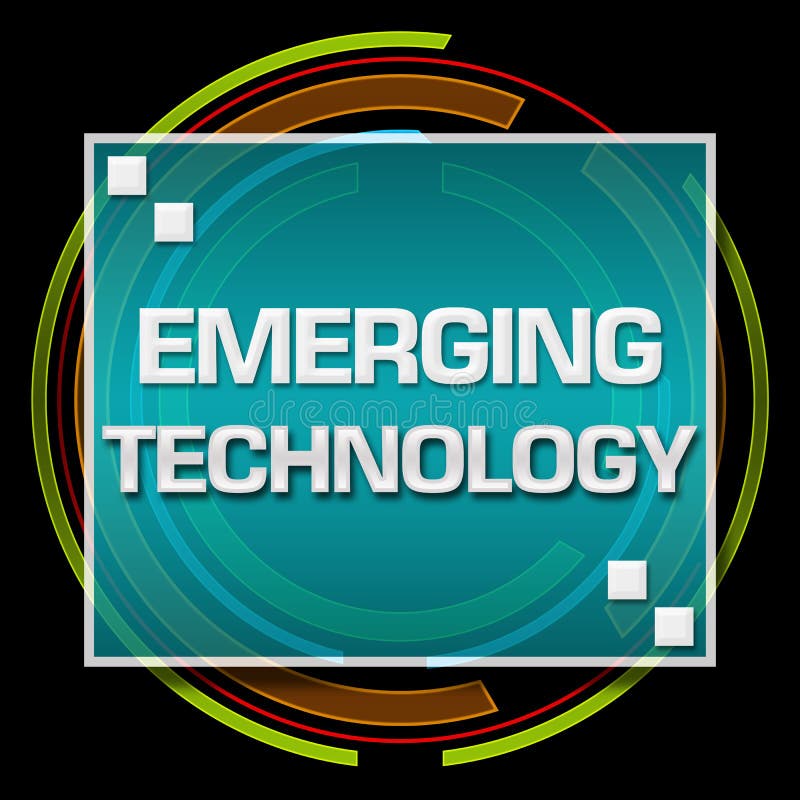 Emerging Technology Black Technical Circle Stock Illustrations – 2 ...