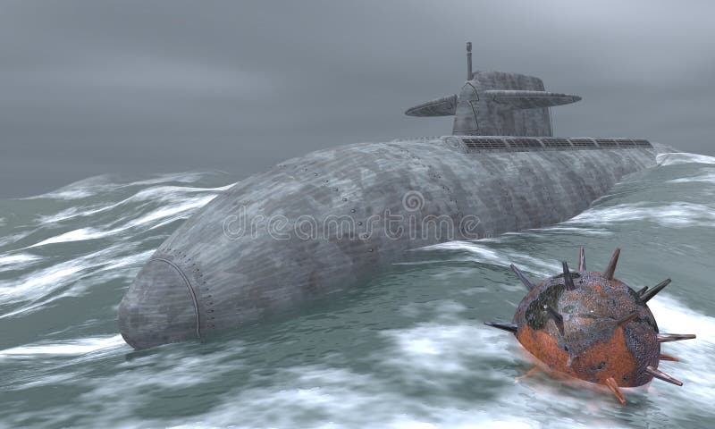 Emersion stock illustration. Illustration of storm, military - 1252922