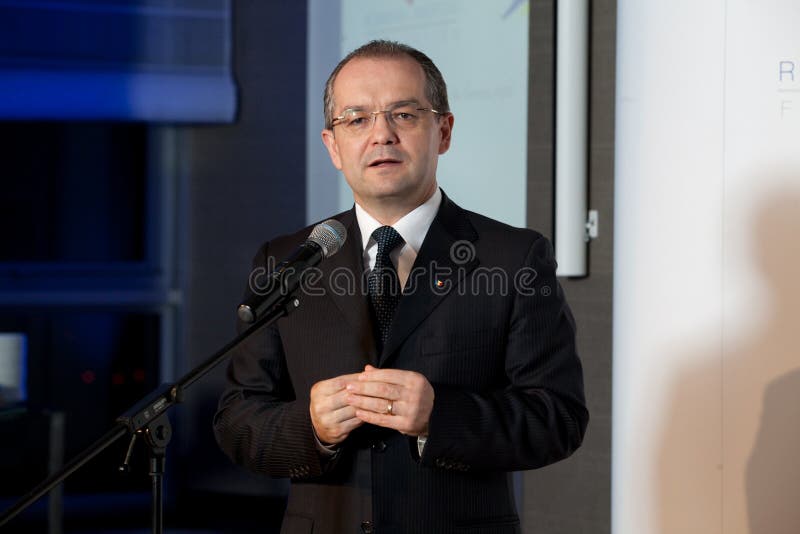 Emil Boc editorial photo. Image of romanian, emil, administration ...