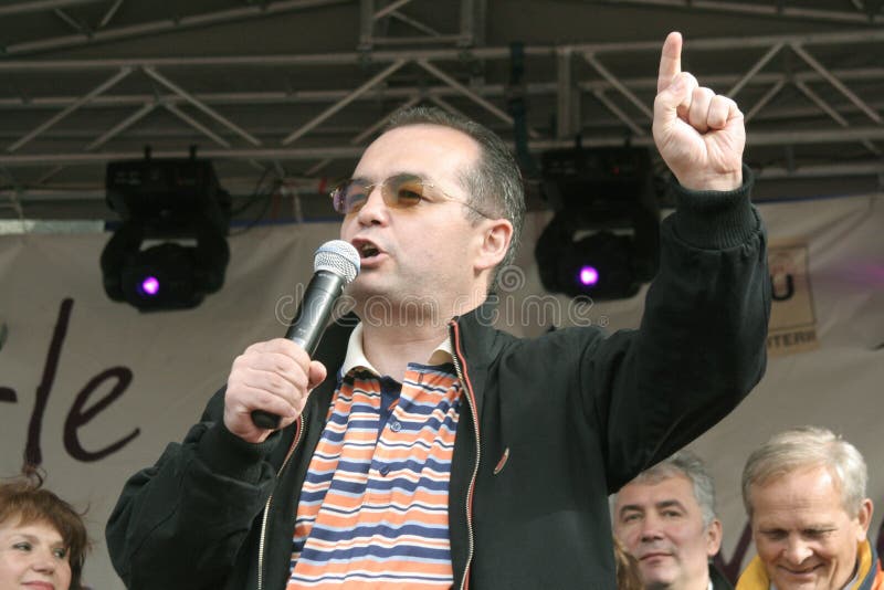 Emil Boc Prime Minister of Romania Editorial Image - Image of emil ...