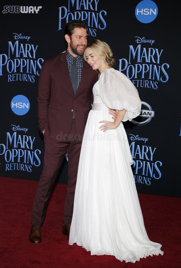 Emily Stumpf Und John Krasinski Redaktionelles Bild - Bild von ...