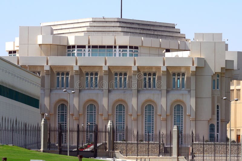 The Emir S Palace, Doha, Qatar Stock Image - Image of politics, noble ...