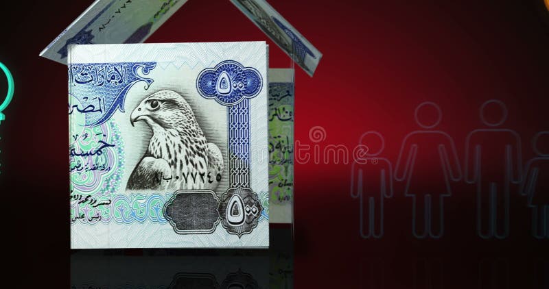 Emirates Emirates Dirham Dubai AED Money Banknotes Paper House on the ... Emirates Emirates Dirham Dubai AED Money Banknotes Paper House on the ...